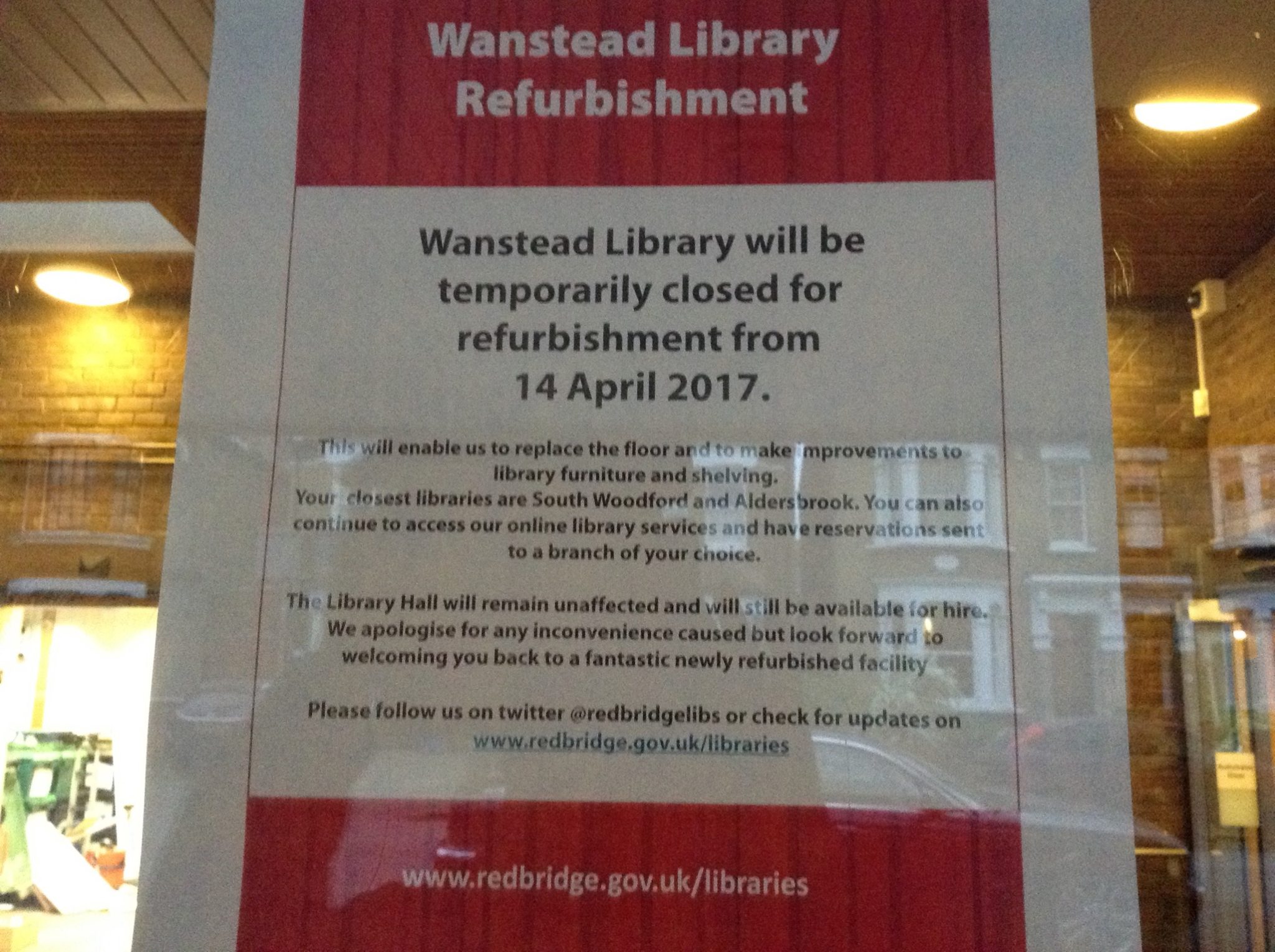 Scenes from the library – Wansteadium