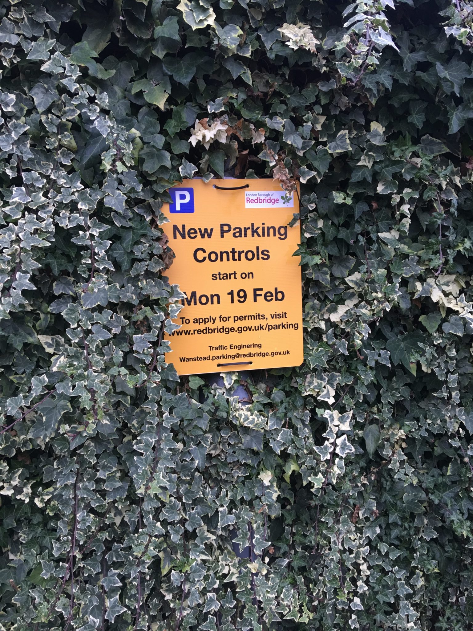 Parking: Nervous? – Wansteadium