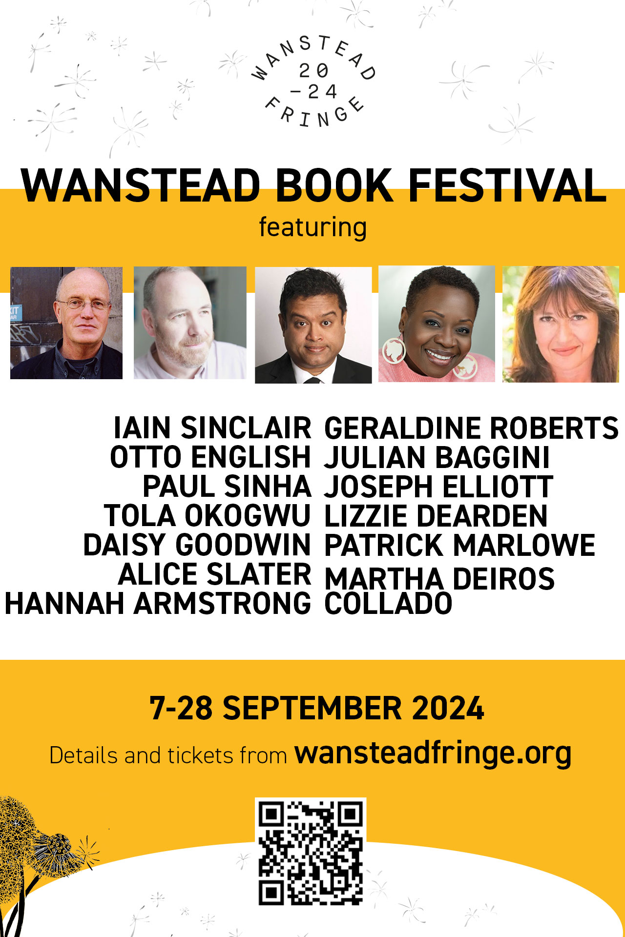Wanstead Book Festival line-up announced – Wansteadium